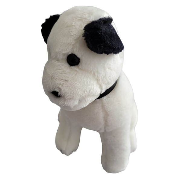 Dakin | Toys | Vintage 9s Dakin Rca Nipper Dog 1 Inch Plush White Black ...